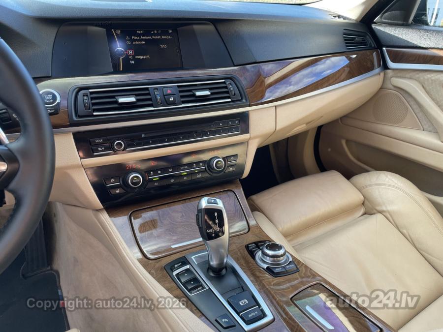 Melns BMW 5 Series 2013 Veru, ar dzinēja tilpumu 2.00 L un nobraukumu 303 tūkst. km par 8500 €, foto 17 vietnē AUTOMOTO.COM.LV