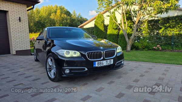 Black BMW 5 Series 2013 in Tartu, with an engine capacity of 2.00 L and mileage of 258 thousand km for 11900 €, photo 3 on AUTOMOTO.COM.LV