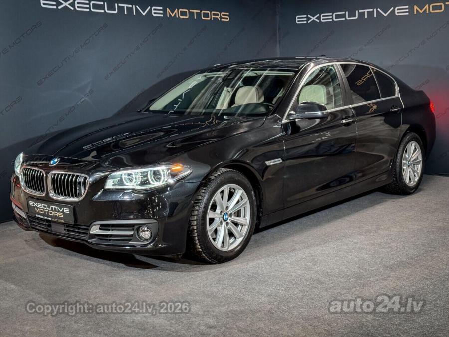 Melns BMW 5 Series 2014 Tallina, ar dzinēja tilpumu 2.00 L un nobraukumu 210 tūkst. km par 12500 €, foto 1 vietnē AUTOMOTO.COM.LV
