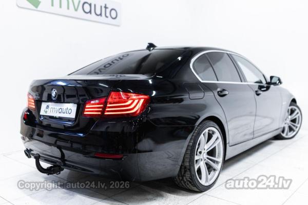 Black BMW 5 Series 2014 in Tallinn, with an engine capacity of 2.00 L and mileage of 254 thousand km for 10990 €, photo 6 on AUTOMOTO.COM.LV