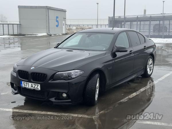 Melns BMW 5 Series 2014 Tallina, ar dzinēja tilpumu 2.00 L un nobraukumu 198 tūkst. km par 14100 €, foto 2 vietnē AUTOMOTO.COM.LV