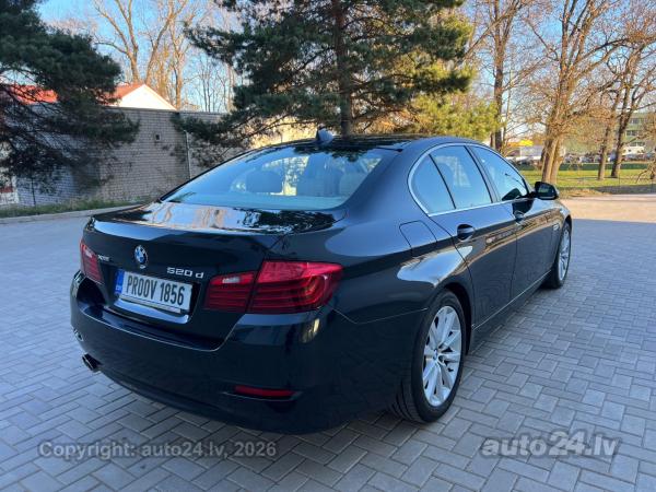 Black BMW 5 Series 2014 in Tartu, with an engine capacity of 2.00 L and mileage of 317 thousand km for 9900 €, photo 4 on AUTOMOTO.COM.LV
