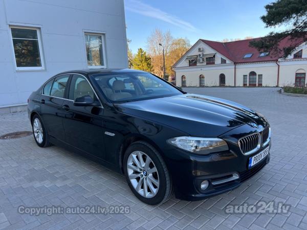 Black BMW 5 Series 2014 in Tartu, with an engine capacity of 2.00 L and mileage of 317 thousand km for 9900 €, photo 9 on AUTOMOTO.COM.LV