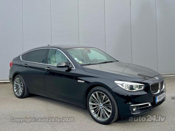 Black BMW 5 Series 2014 in Tallinn, with an engine capacity of 3.00 L and mileage of 0 thousand km for 15499 €, photo 4 on AUTOMOTO.COM.LV
