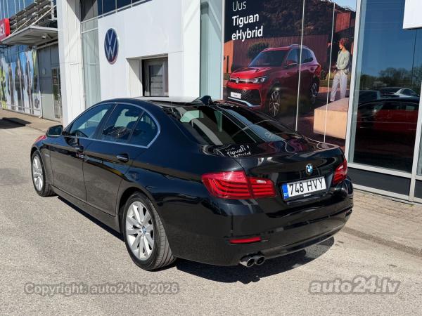 Melns BMW 5 Series 2014 Viljandi, ar dzinēja tilpumu 2.00 L un nobraukumu 276 tūkst. km par 11990 €, foto 6 vietnē AUTOMOTO.COM.LV