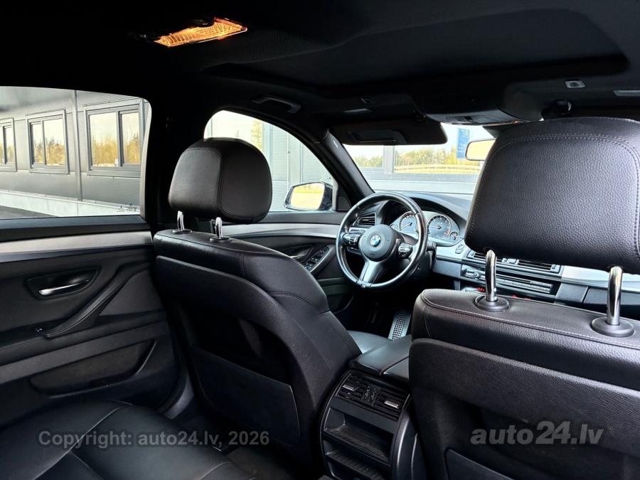 Black BMW 5 Series 2015 in Tartu, with an engine capacity of 2.00 L and mileage of 200 thousand km for 12999 €, photo 14 on AUTOMOTO.COM.LV