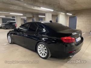 Black BMW 5 Series 2016 in Tallinn, with an engine capacity of 2.00 L and mileage of 279 thousand km for 13499 €, photo 5 on AUTOMOTO.COM.LV