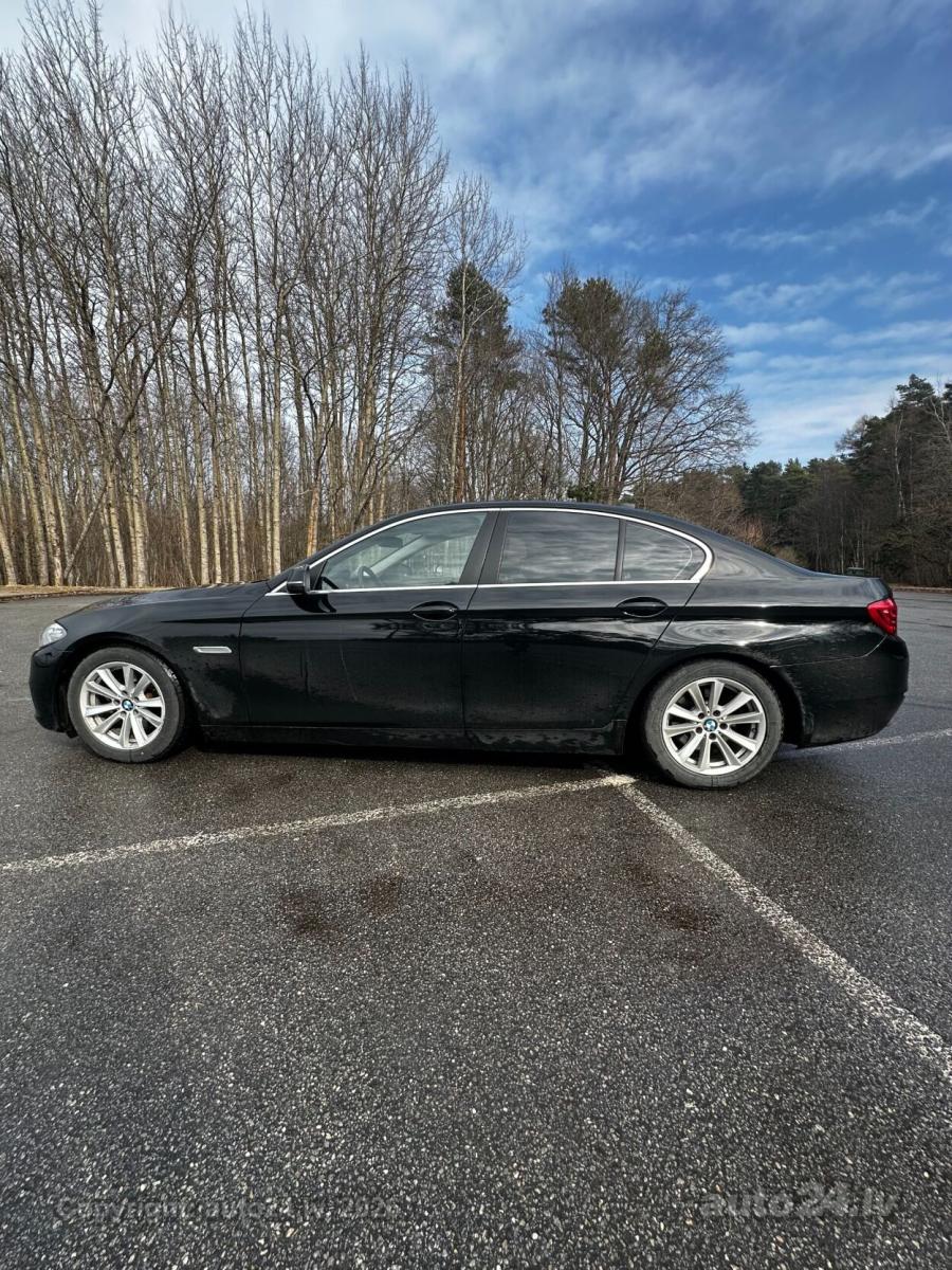 Black BMW 5 Series 2016 in Tallinn, with an engine capacity of 2.00 L and mileage of 205 thousand km for 12500 €, photo 5 on AUTOMOTO.COM.LV