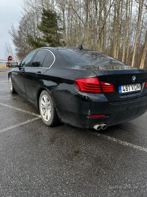 Black BMW 5 Series 2016 in Tallinn, with an engine capacity of 2.00 L and mileage of 205 thousand km for 12500 €, photo 7 on AUTOMOTO.COM.LV