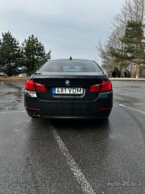 Black BMW 5 Series 2016 in Tallinn, with an engine capacity of 2.00 L and mileage of 205 thousand km for 12500 €, photo 8 on AUTOMOTO.COM.LV