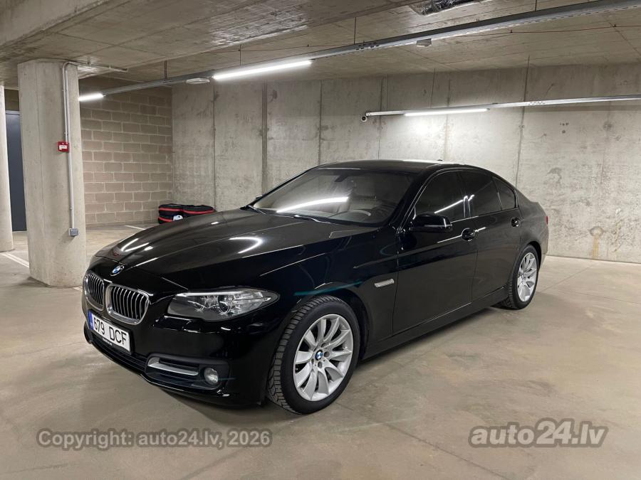 Melns BMW 5 Series 2016 Tallina, ar dzinēja tilpumu 2.00 L un nobraukumu 279 tūkst. km par 12900 €, foto 4 vietnē AUTOMOTO.COM.LV