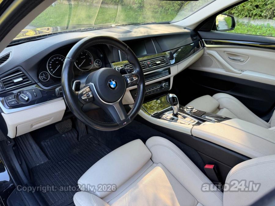 Melns BMW 5 Series 2016 Tallina, ar dzinēja tilpumu 2.00 L un nobraukumu 279 tūkst. km par 12900 €, foto 8 vietnē AUTOMOTO.COM.LV