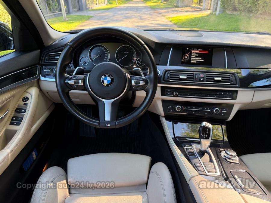 Melns BMW 5 Series 2016 Tallina, ar dzinēja tilpumu 2.00 L un nobraukumu 279 tūkst. km par 12900 €, foto 13 vietnē AUTOMOTO.COM.LV