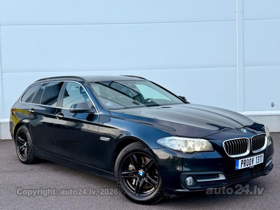 Melns BMW 5 Series 2016 Tallina, ar dzinēja tilpumu 3.00 L un nobraukumu 280 tūkst. km par 12790 €, foto 1 vietnē AUTOMOTO.COM.LV