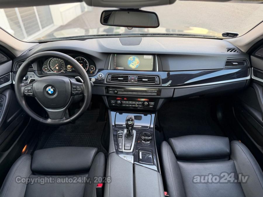 Melns BMW 5 Series 2016 Tallina, ar dzinēja tilpumu 3.00 L un nobraukumu 280 tūkst. km par 12790 €, foto 9 vietnē AUTOMOTO.COM.LV