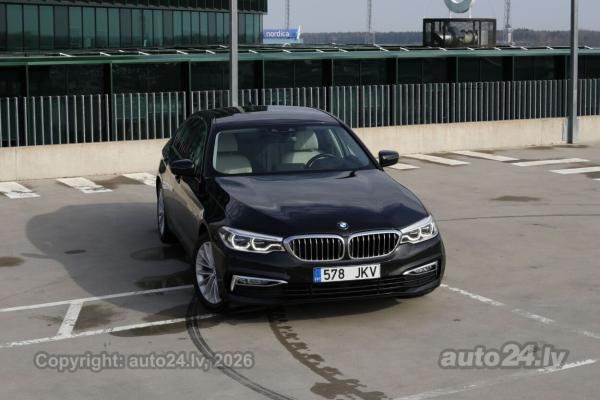 Melns BMW 5 Series 2017 Tallina, ar dzinēja tilpumu 2.00 L un nobraukumu 134 tūkst. km par 23500 €, foto  vietnē AUTOMOTO.COM.LV