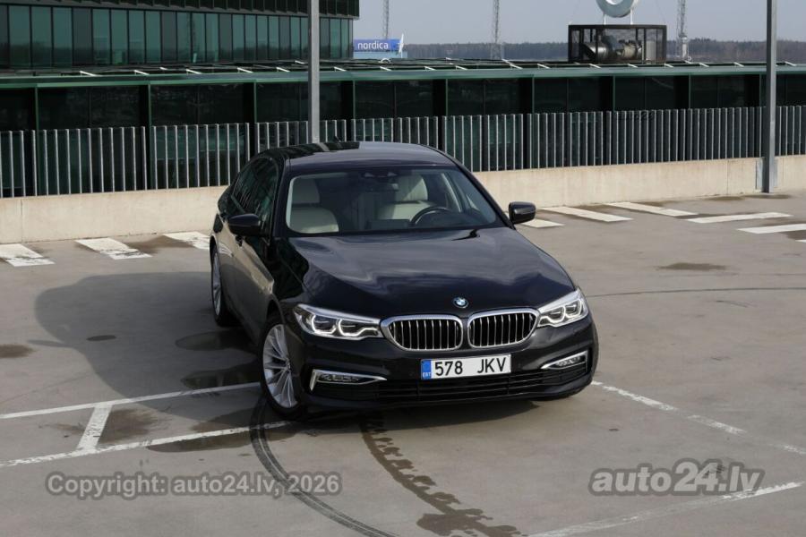 Melns BMW 5 Series 2017 Tallina, ar dzinēja tilpumu 2.00 L un nobraukumu 134 tūkst. km par 23500 €, foto 1 vietnē AUTOMOTO.COM.LV