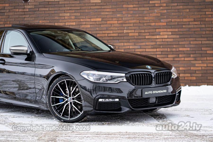 Black BMW 5 Series 2017 in Tartu, with an engine capacity of 3.00 L and mileage of 197 thousand km for 24500 €, photo 1 on AUTOMOTO.COM.LV