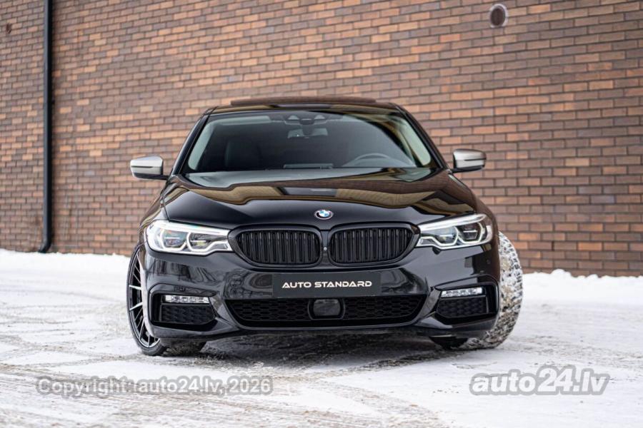 Black BMW 5 Series 2017 in Tartu, with an engine capacity of 3.00 L and mileage of 197 thousand km for 24500 €, photo 3 on AUTOMOTO.COM.LV