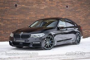 Black BMW 5 Series 2017 in Tartu, with an engine capacity of 3.00 L and mileage of 197 thousand km for 24500 €, photo 4 on AUTOMOTO.COM.LV