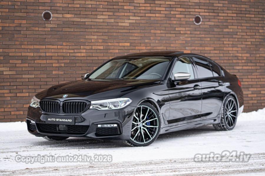 Black BMW 5 Series 2017 in Tartu, with an engine capacity of 3.00 L and mileage of 197 thousand km for 24500 €, photo 4 on AUTOMOTO.COM.LV