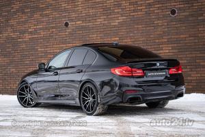 Black BMW 5 Series 2017 in Tartu, with an engine capacity of 3.00 L and mileage of 197 thousand km for 24500 €, photo 9 on AUTOMOTO.COM.LV