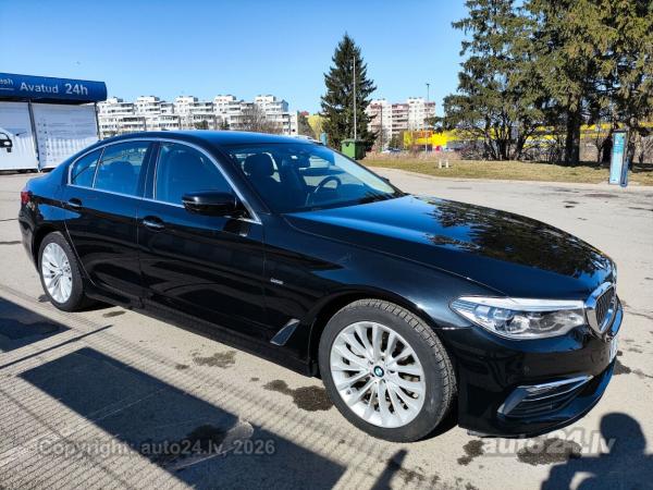 Black BMW 5 Series 2017 in Tallinn, with an engine capacity of 2.00 L and mileage of 101 thousand km for 23000 €, photo 2 on AUTOMOTO.COM.LV