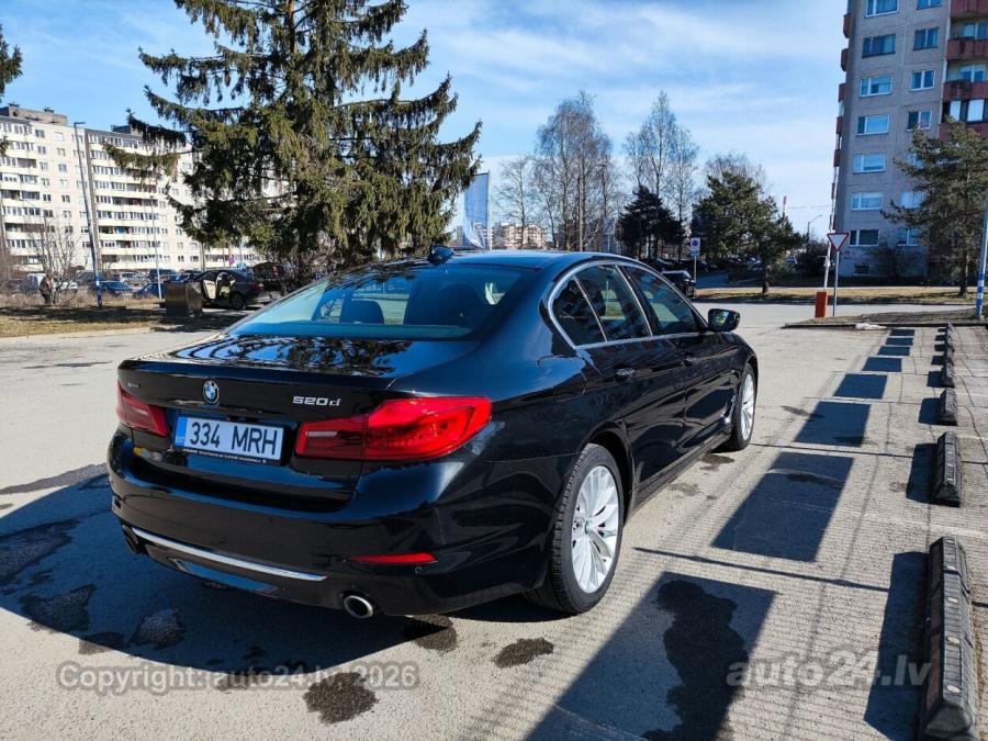 Melns BMW 5 Series 2017 Tallina, ar dzinēja tilpumu 2.00 L un nobraukumu 101 tūkst. km par 23000 €, foto 3 vietnē AUTOMOTO.COM.LV