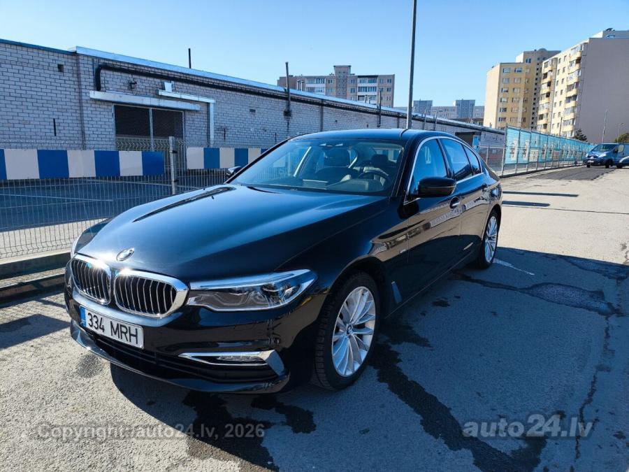 Melns BMW 5 Series 2017 Tallina, ar dzinēja tilpumu 2.00 L un nobraukumu 101 tūkst. km par 23000 €, foto 5 vietnē AUTOMOTO.COM.LV