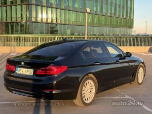 Black BMW 5 Series 2017 in Tallinn, with an engine capacity of 2.00 L and mileage of 100 thousand km for 27200 €, photo 3 on AUTOMOTO.COM.LV