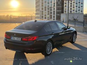 Black BMW 5 Series 2017 in Tallinn, with an engine capacity of 2.00 L and mileage of 100 thousand km for 27200 €, photo 7 on AUTOMOTO.COM.LV