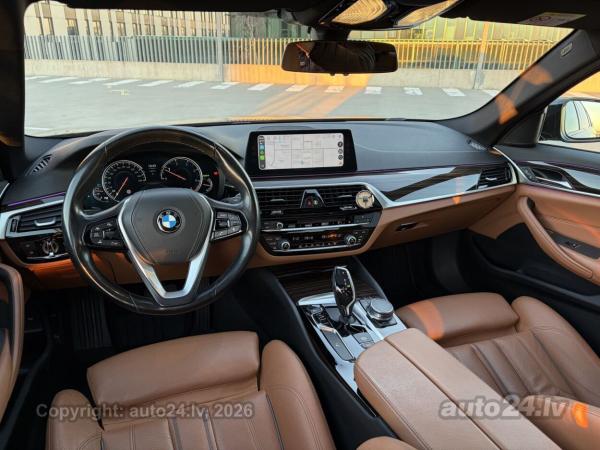 Black BMW 5 Series 2017 in Tallinn, with an engine capacity of 2.00 L and mileage of 100 thousand km for 27200 €, photo 10 on AUTOMOTO.COM.LV