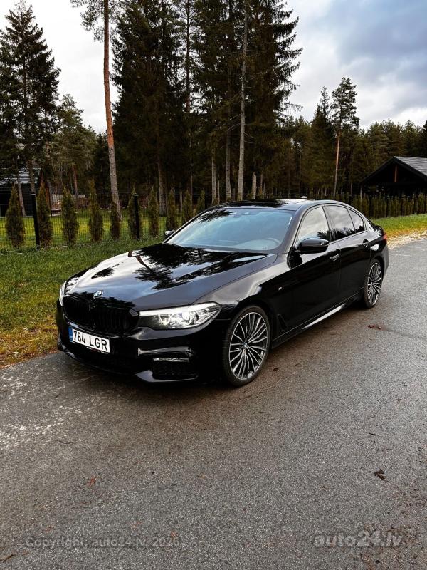 Black BMW 5 Series 2017 in Tallinn, with an engine capacity of 3.00 L and mileage of 249 thousand km for 22000 €, photo 2 on AUTOMOTO.COM.LV