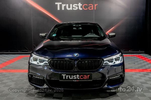 Black BMW 5 Series 2017 in Parnu, with an engine capacity of 3.00 L and mileage of 187 thousand km for 27500 €, photo 6 on AUTOMOTO.COM.LV