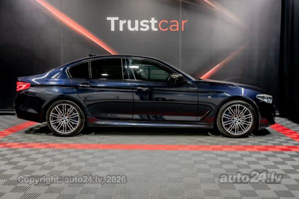 Black BMW 5 Series 2017 in Parnu, with an engine capacity of 3.00 L and mileage of 187 thousand km for 27500 €, photo 8 on AUTOMOTO.COM.LV