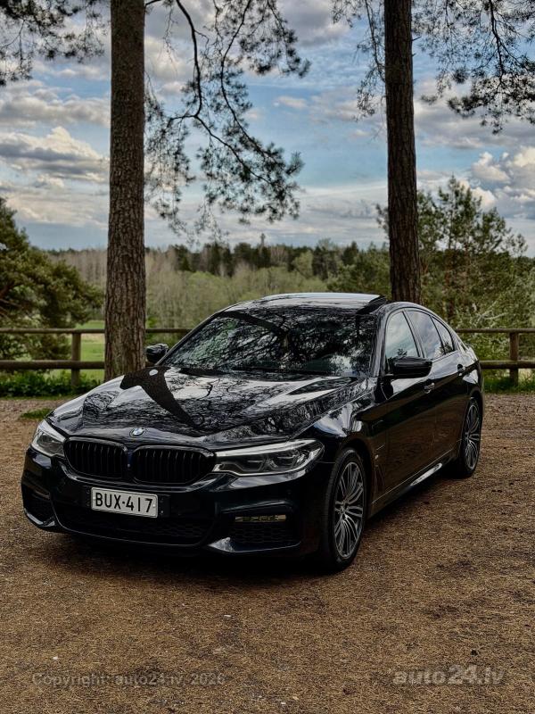 Black BMW 5 Series 2017 in Tallinn, with an engine capacity of 2.00 L and mileage of 195 thousand km for 19800 €, photo 2 on AUTOMOTO.COM.LV