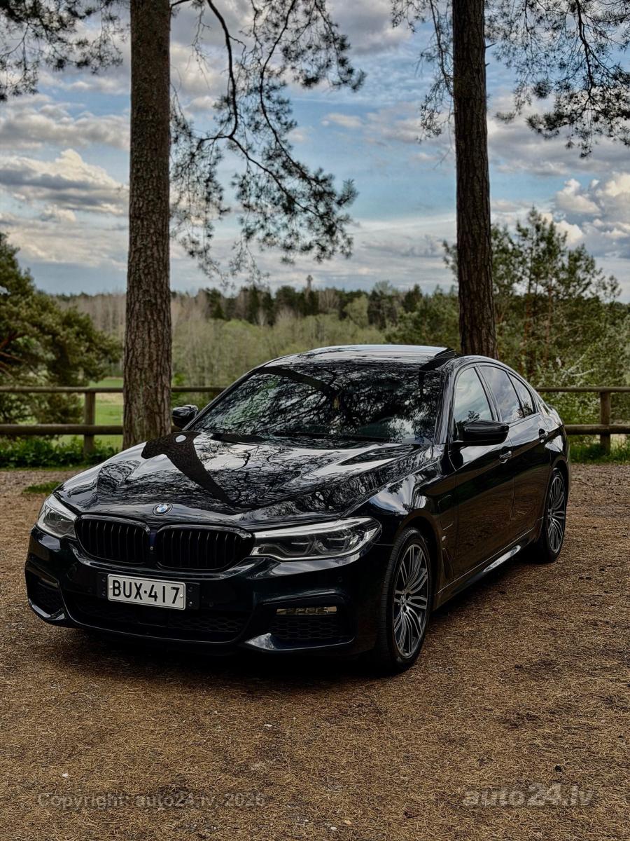 Black BMW 5 Series 2017 in Tallinn, with an engine capacity of 2.00 L and mileage of 195 thousand km for 19800 €, photo 3 on AUTOMOTO.COM.LV