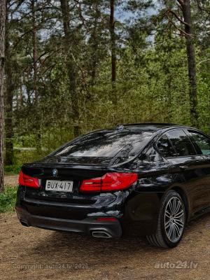 Black BMW 5 Series 2017 in Tallinn, with an engine capacity of 2.00 L and mileage of 195 thousand km for 19800 €, photo 4 on AUTOMOTO.COM.LV