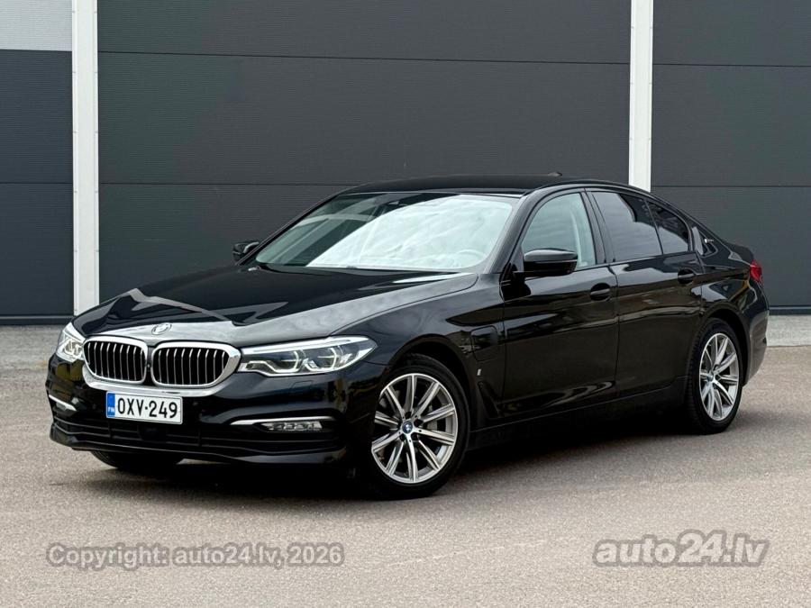 Black BMW 5 Series 2017 in Tallinn, with an engine capacity of 2.00 L and mileage of 150 thousand km for 18900 €, photo 1 on AUTOMOTO.COM.LV