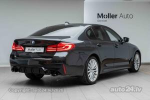 Black BMW 5 Series 2017 in Tallinn, with an engine capacity of 2.00 L and mileage of 91 thousand km for 28200 €, photo 6 on AUTOMOTO.COM.LV