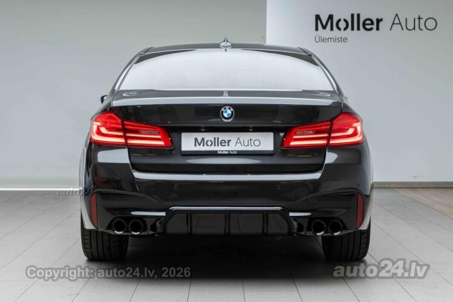 Black BMW 5 Series 2017 in Tallinn, with an engine capacity of 2.00 L and mileage of 91 thousand km for 28200 €, photo 7 on AUTOMOTO.COM.LV
