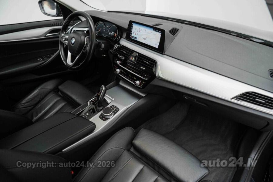 Black BMW 5 Series 2017 in Tallinn, with an engine capacity of 2.00 L and mileage of 91 thousand km for 28200 €, photo 9 on AUTOMOTO.COM.LV