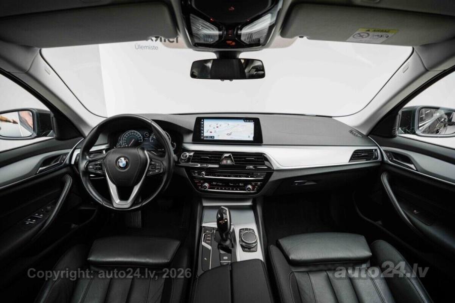 Black BMW 5 Series 2017 in Tallinn, with an engine capacity of 2.00 L and mileage of 91 thousand km for 28200 €, photo 11 on AUTOMOTO.COM.LV