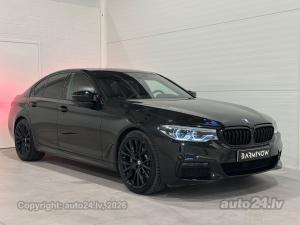 Melns BMW 5 Series 2017 Tallina, ar dzinēja tilpumu 3.00 L un nobraukumu 194 tūkst. km par 29900 €, foto  vietnē AUTOMOTO.COM.LV