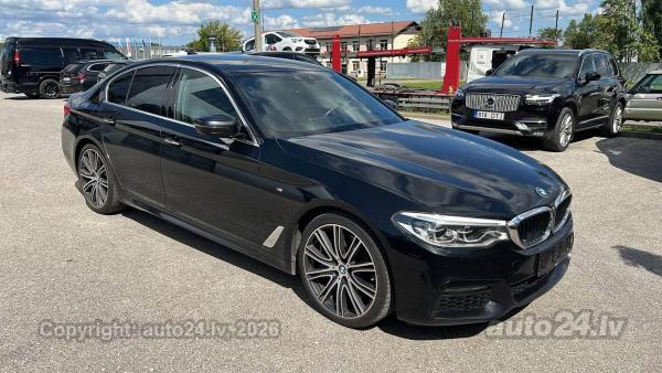 Black BMW 5 Series 2017 in Tartu, with an engine capacity of 3.00 L and mileage of 250 thousand km for 23800 €, photo 2 on AUTOMOTO.COM.LV