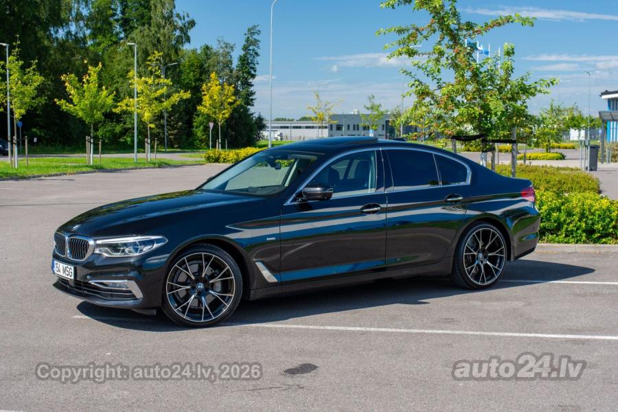 Black BMW 5 Series 2017 in Parnu, with an engine capacity of 3.00 L and mileage of 150 thousand km for 25900 €, photo 1 on AUTOMOTO.COM.LV