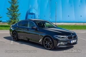 Black BMW 5 Series 2017 in Parnu, with an engine capacity of 3.00 L and mileage of 150 thousand km for 25900 €, photo 3 on AUTOMOTO.COM.LV