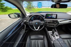 Black BMW 5 Series 2017 in Parnu, with an engine capacity of 3.00 L and mileage of 150 thousand km for 25900 €, photo 6 on AUTOMOTO.COM.LV