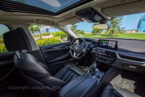 Black BMW 5 Series 2017 in Parnu, with an engine capacity of 3.00 L and mileage of 150 thousand km for 25900 €, photo 8 on AUTOMOTO.COM.LV