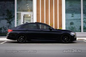 Black BMW 5 Series 2017 in Tallinn, with an engine capacity of 3.00 L and mileage of 195 thousand km for 27900 €, photo 7 on AUTOMOTO.COM.LV